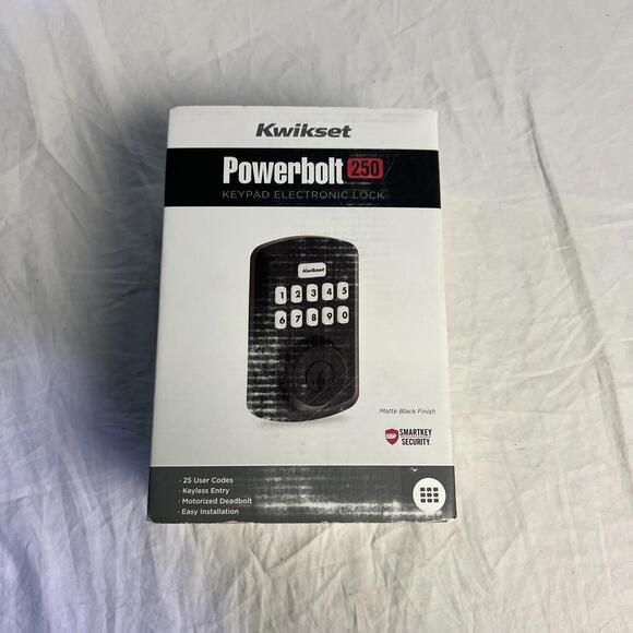 Other | Kwikset Electrickeypad Powerbolt 25 Transitional Single ...